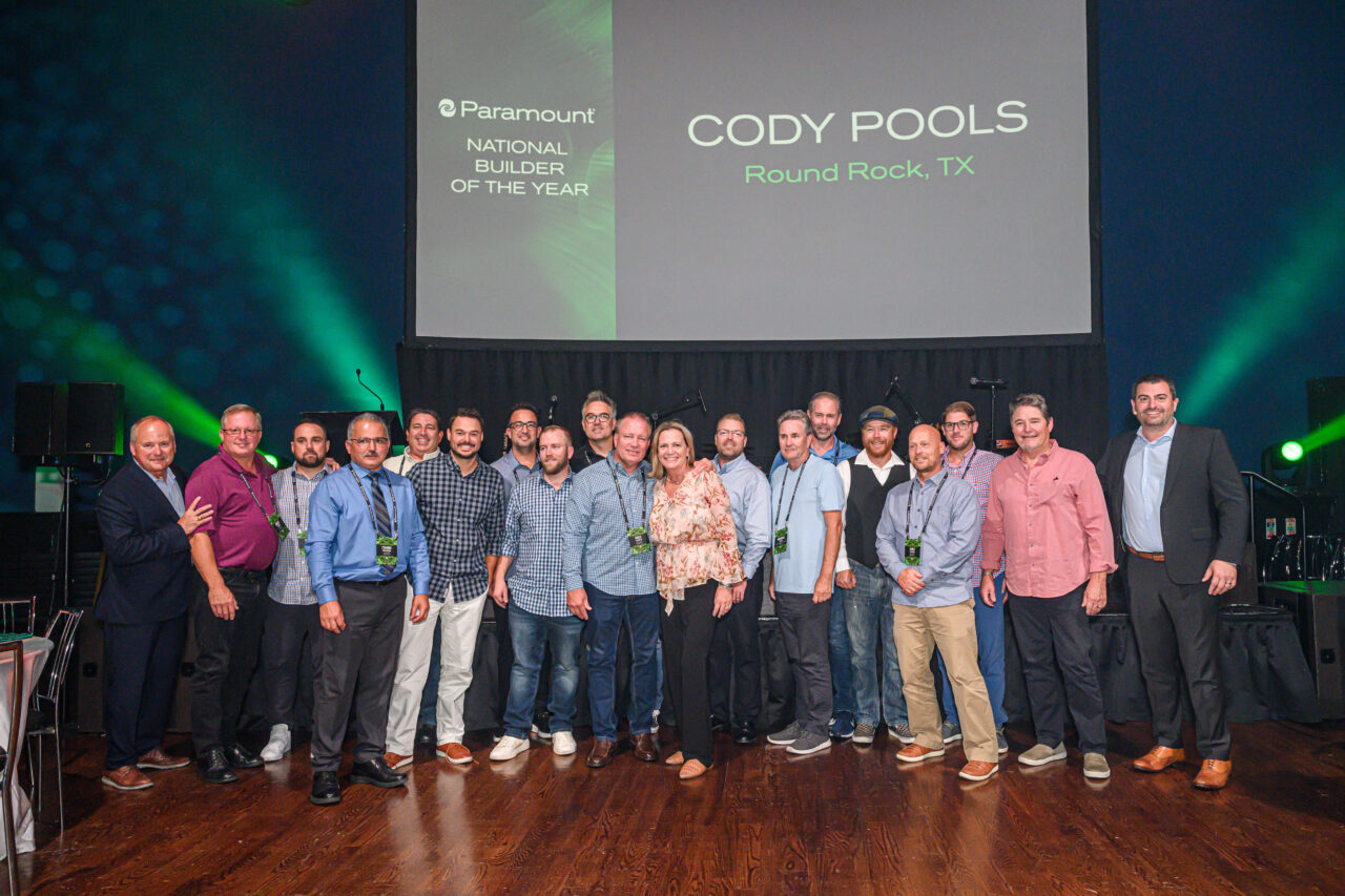 Cody Pools Wins the 2022 National Pool Builder of the Year at Paramount ...